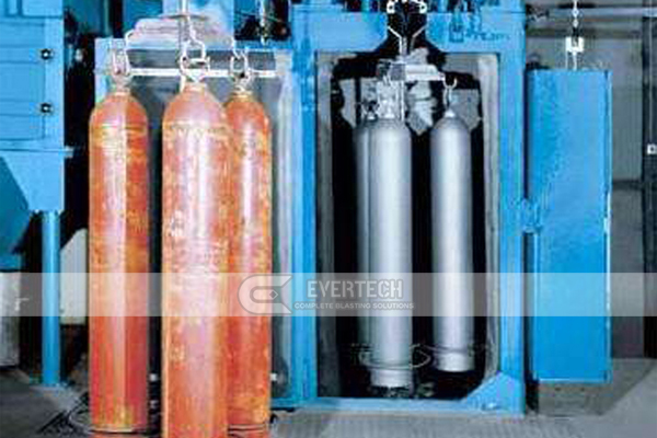 What is LPG/CNC/GAS Cylinder Shot Blasting Machine? | Cyliners Shot Blaster