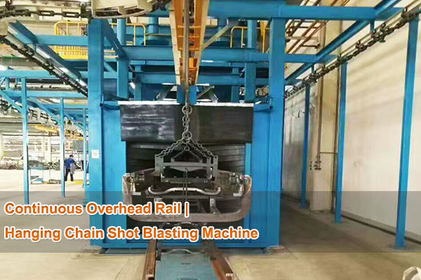 Continuous Overhead Rail | Hanging Chain Shot Blasting Machines ...