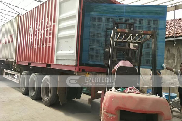 Retractable Mobile Telescopic Paint Spray Booth for Large Workpieces